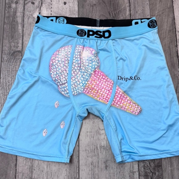 PSD | Underwear & Socks | Psd Mens Drip Co Boxer Brief Large Ice Cream ...